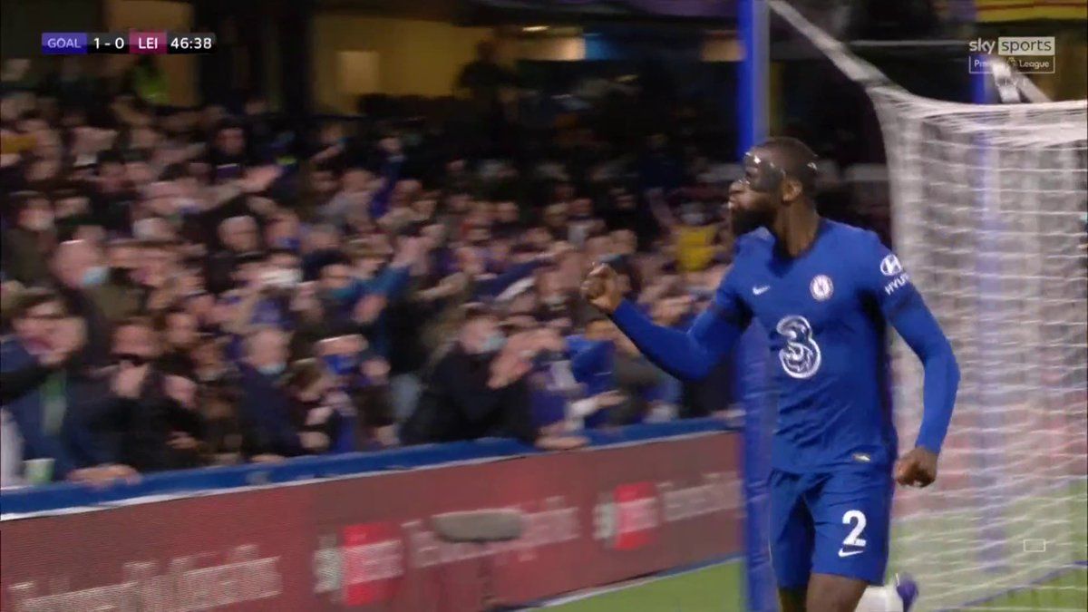 (Video): Chelsea finally score legal goal as Antonio Rudiger turns in ... (Video): Chelsea finally score legal goal as Antonio Rudiger turns in ...
